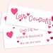 Love Coupon, Heart Coupon Book, Coupon Gift, Valentine's Day Love ...