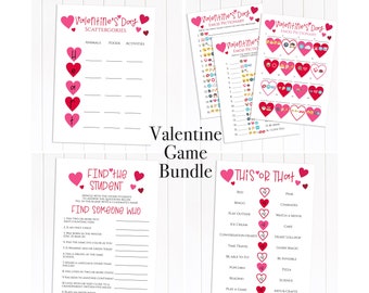 Valentine Scattergories Printable - Etsy