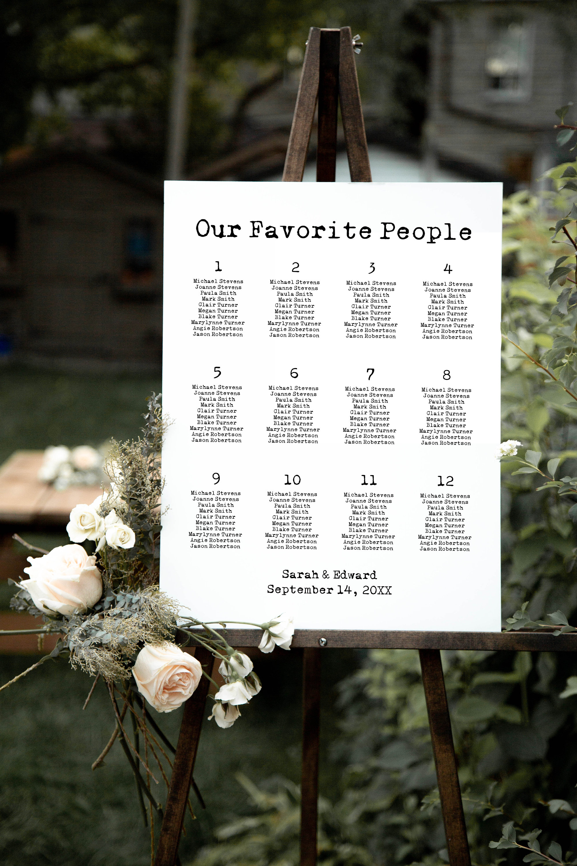Wedding Seating Chart Sign Template Wedding Seating Table - Etsy