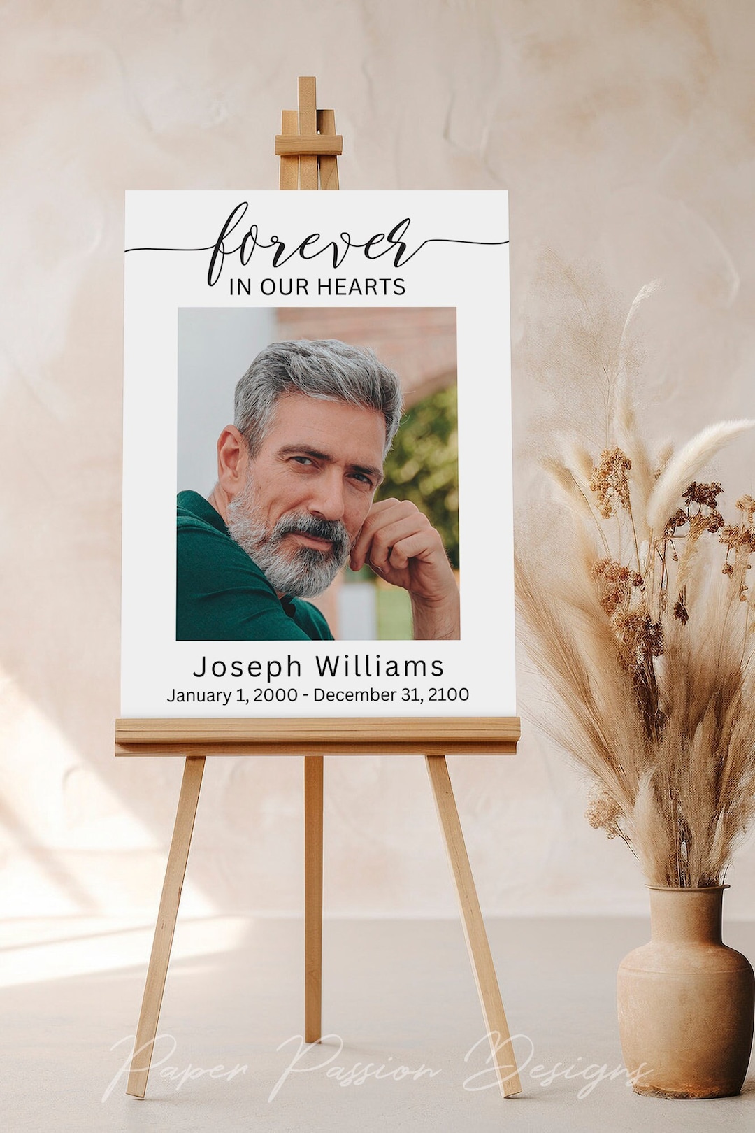 Memorial Welcome Sign Template: Celebration of Life (digital Download ...