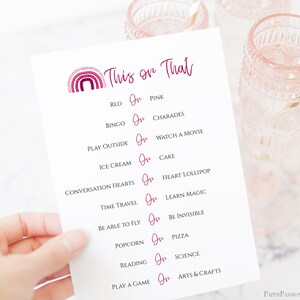 Valentine's Day Zoom or Class Party Game, This or That Game Template ...