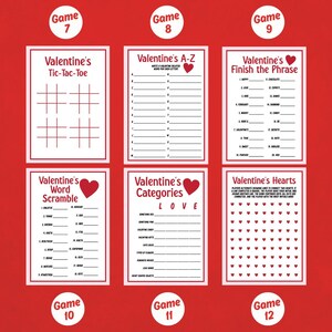 Valentine Classroom Games, Valentine's Day Games, Printable Games ...