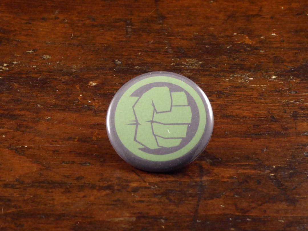 Hulk Symbol Incredible Hulk Inspired 2.25 Pinback - Etsy
