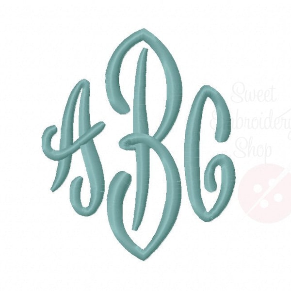 Scroll Monogram - Etsy