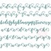 3 Sizes Octivia Script Font Embroidery Fonts BX 9 Formats Embroidery ...