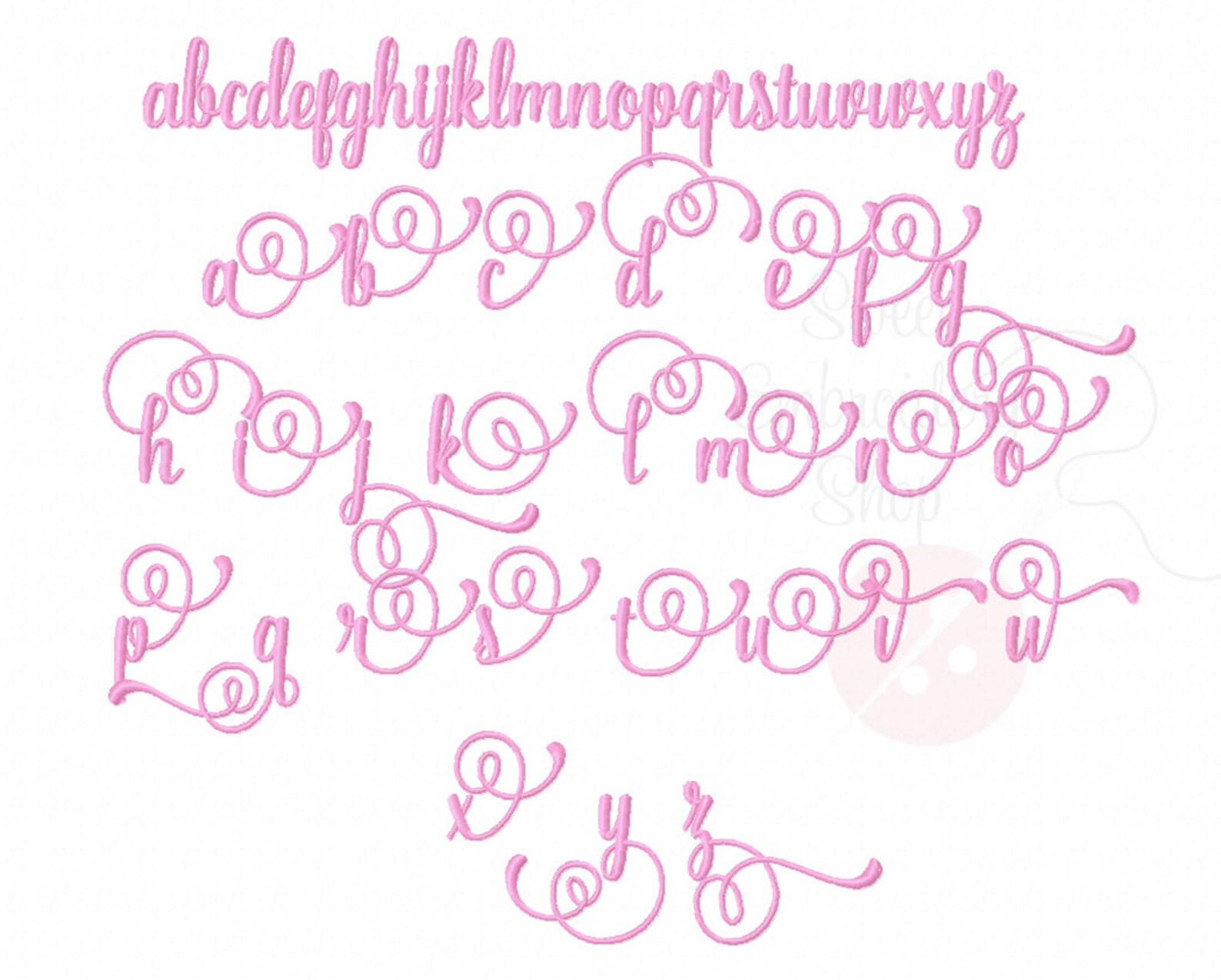 5 Size Anthem Font Embroidery Fonts BX Set 2 9 Formats - Etsy