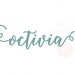3 Sizes Octivia Script Font Embroidery Fonts BX 9 Formats | Etsy