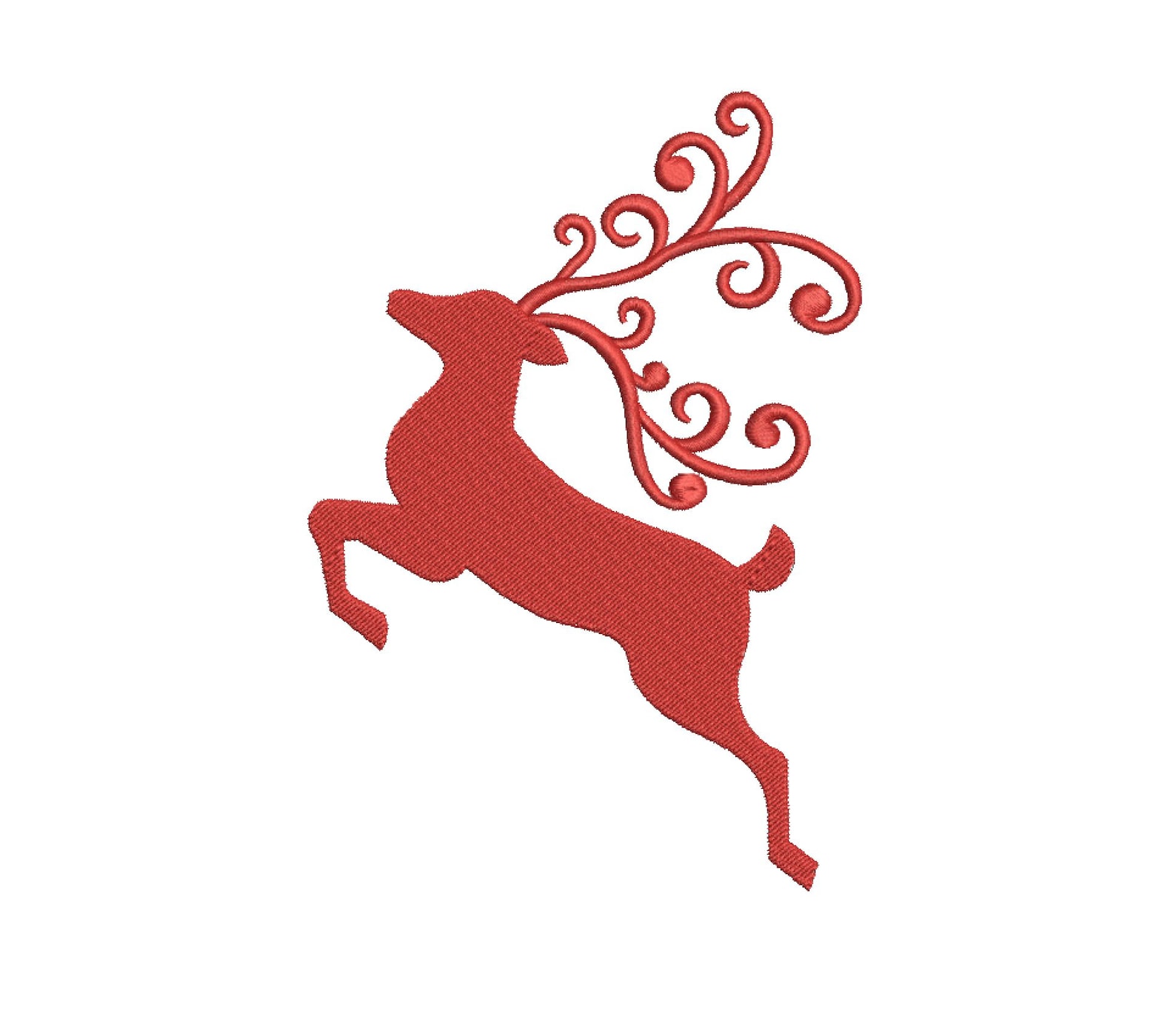 Reindeer Design. 7 Sizes Included.christmas Embroiderymachine - Etsy