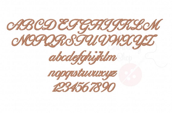 Etiquette Font For Embroidery Etiquette For Handkerchief Monograms