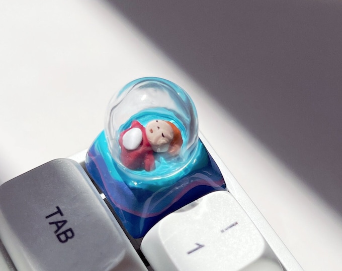 Ponyo Artisan Keycap Artisan Keycaps Handmade Studio Ghibli Keycap Cute ...