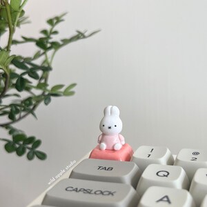 Miffy Artisan Keycap | Rabbit Keycap | Cute Keycaps | Handmade | Miffy ...