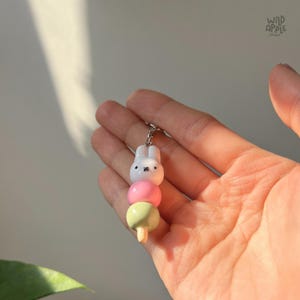Miffy Dango Keychain | Valentine's Day Gift | Handmade - Etsy