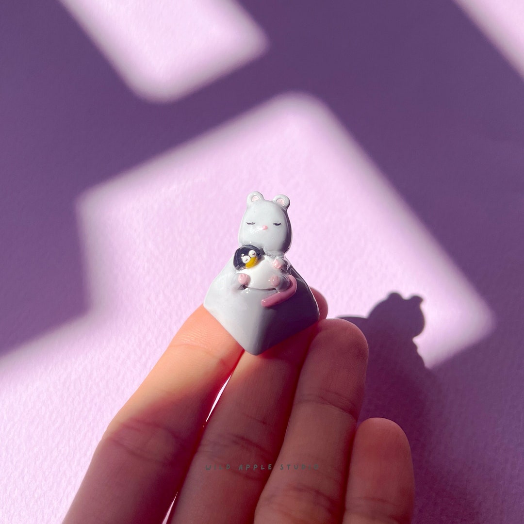 Chibi Boh and Yu-bird Keycap Boh Artisan Keycap Handmade - Etsy
