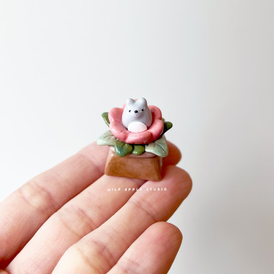 Totoro Artisan Keycap Spring Edition My Neighbor Totoro Artisan Keycaps ...