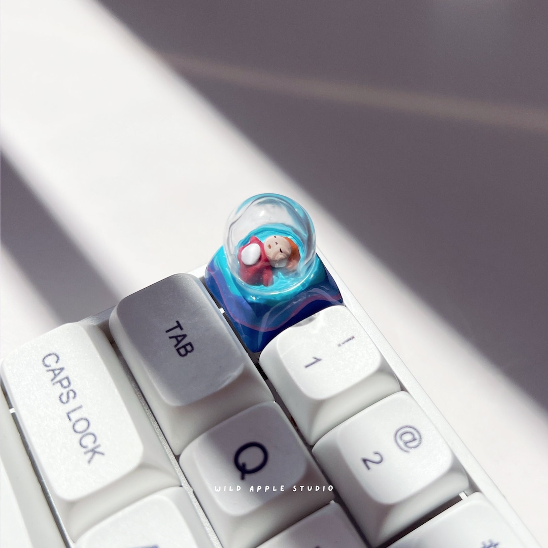Ponyo Artisan Keycap Artisan Keycaps Handmade Studio - Etsy