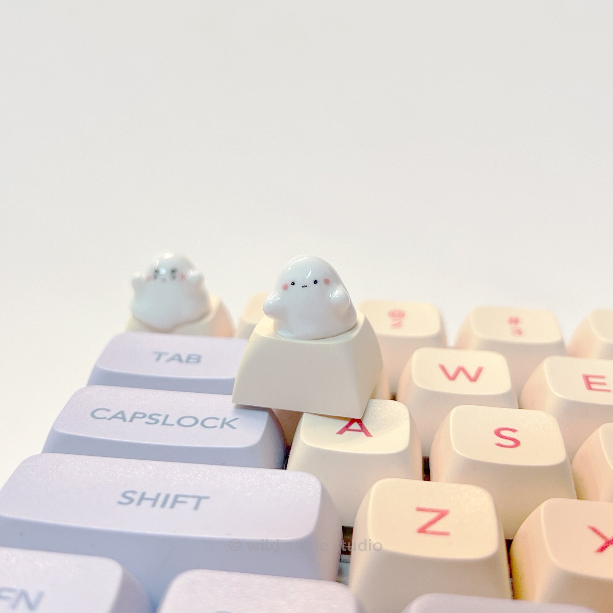 Baby Ghost Artisan Keycap Grumpy Ghost Keycap Cute Keycap - Etsy Australia