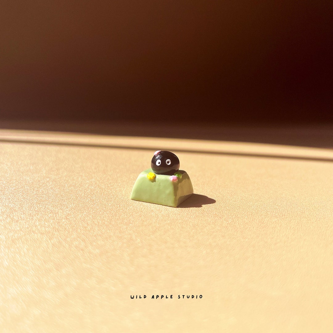 Soot Sprites Artisan Keycap My Neighbor Totoro Artisan Keycaps Handmade ...