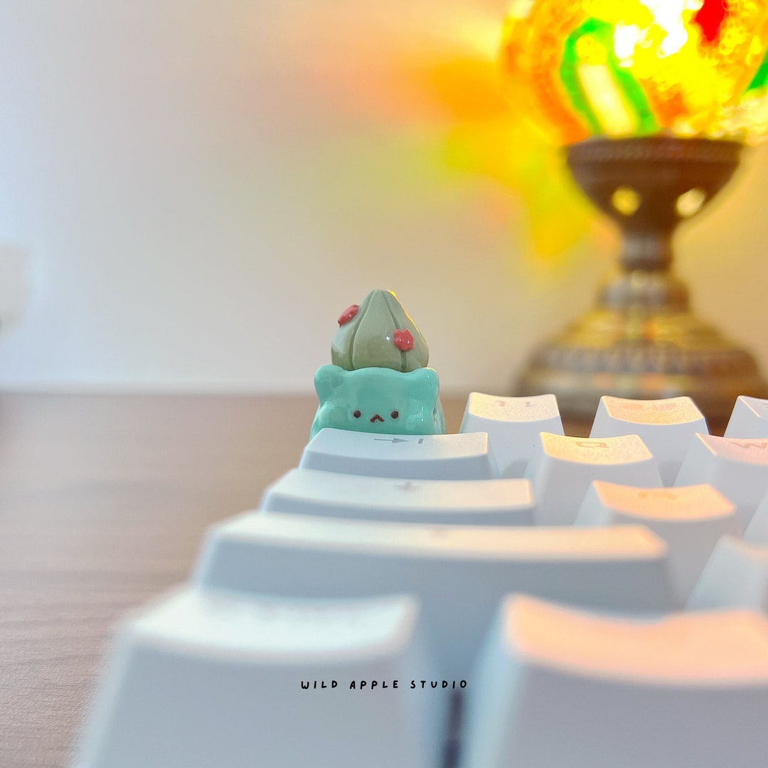 Bulbasaur Artisan Keycap Bulbasaur Pokemon Keycap Cute Keycaps Handmade - Etsy