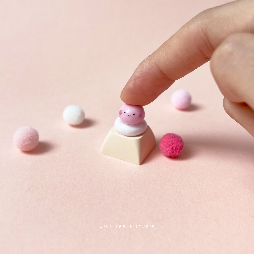 Mochi Artisan Keycap Food Keycap Blob Keycap Artisan Keycaps Cute ...