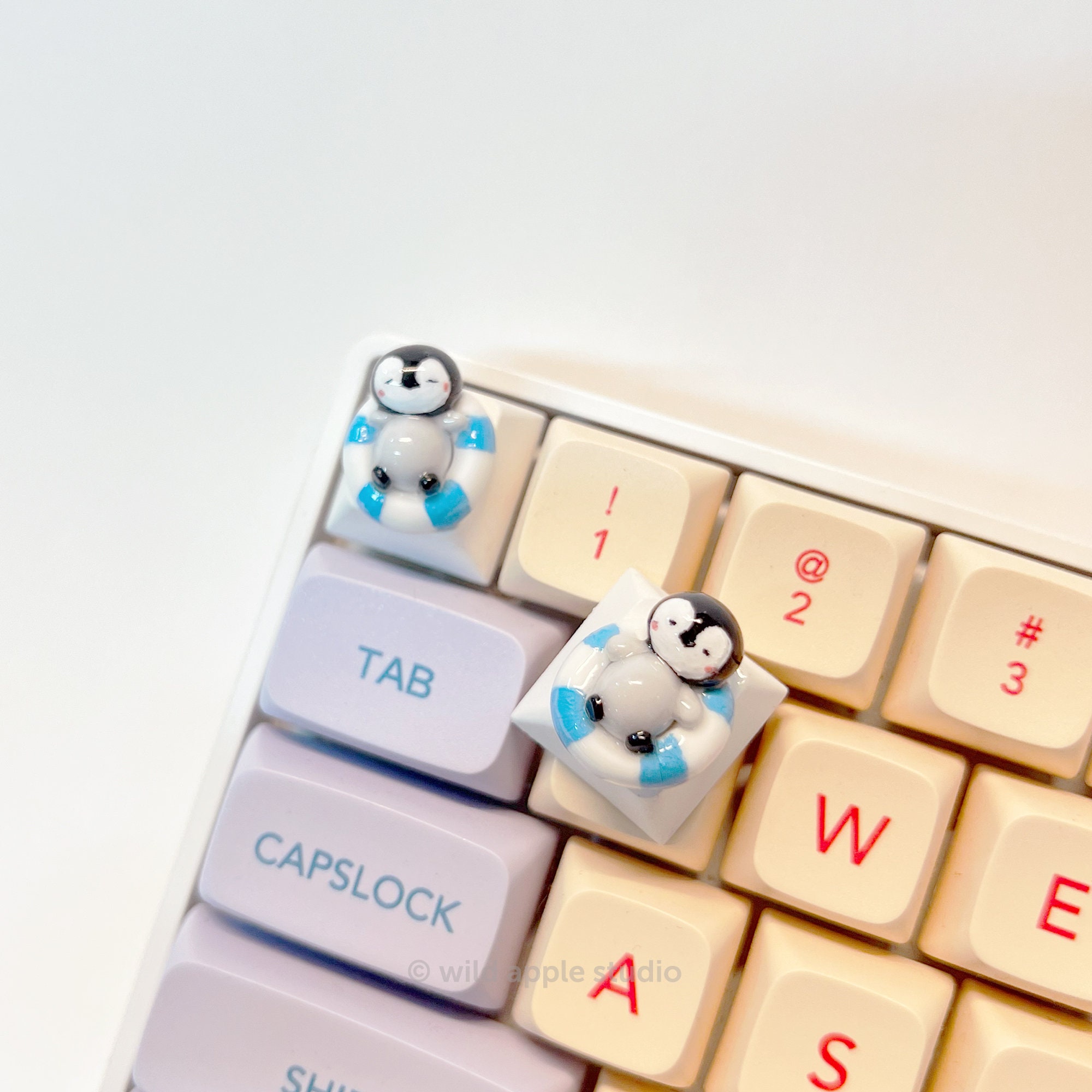 Penguin Artisan Keycap Animal Keycap Cute Keycap Artisan - Etsy Australia