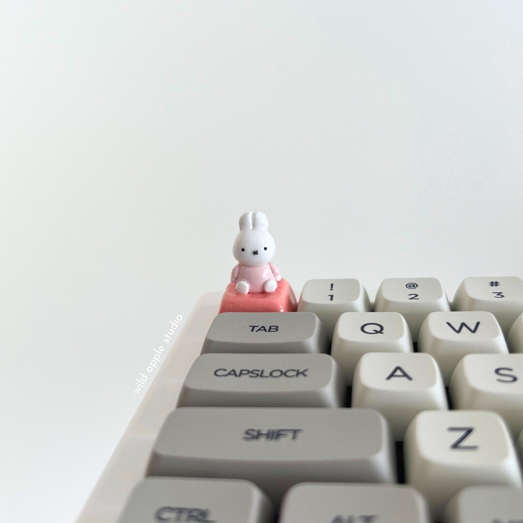 Miffy Artisan Keycap | Rabbit Keycap | Cute Keycaps | Handmade | Miffy ...