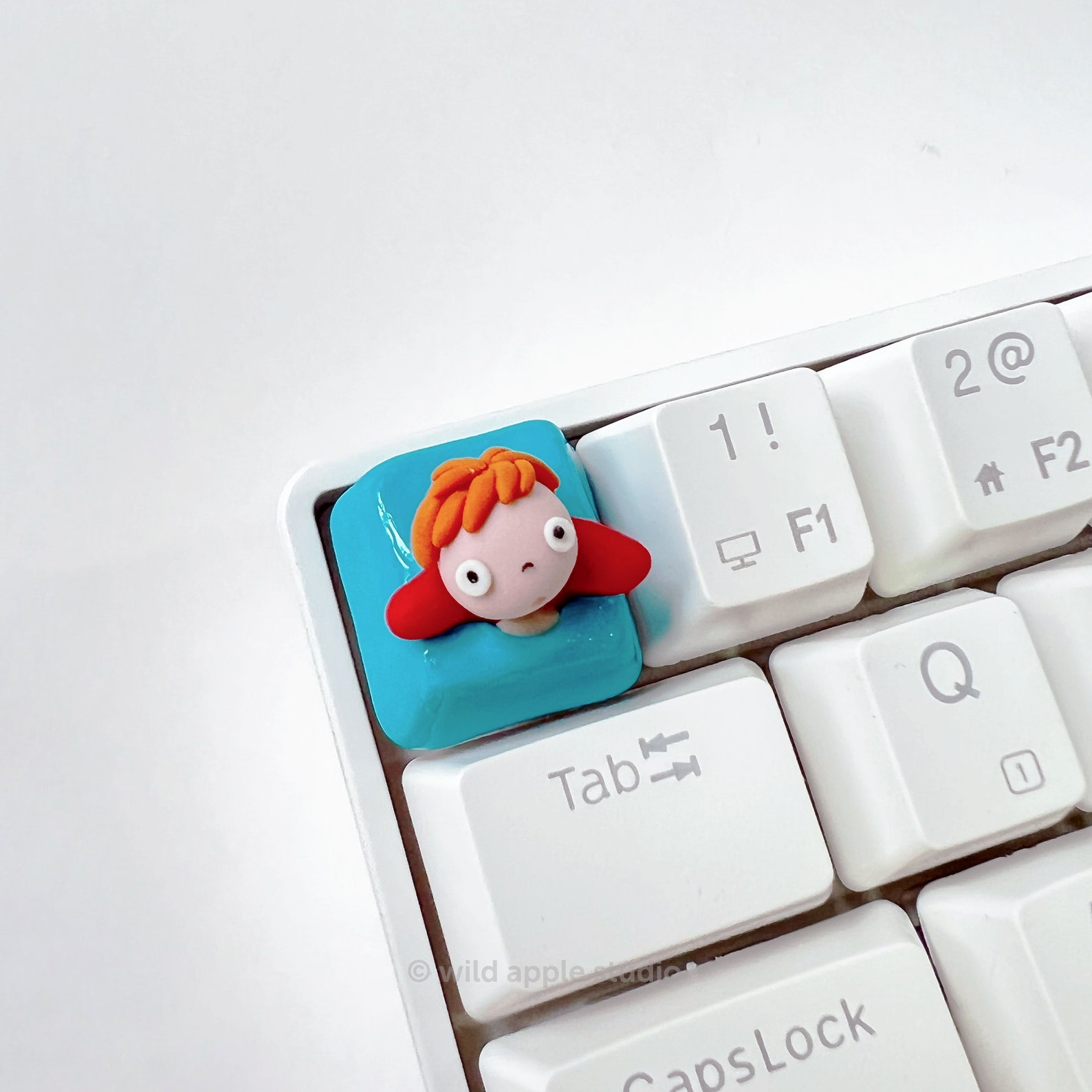 Ponyo Artisan Keycap Artisan Keycaps Handmade Studio | Etsy UK