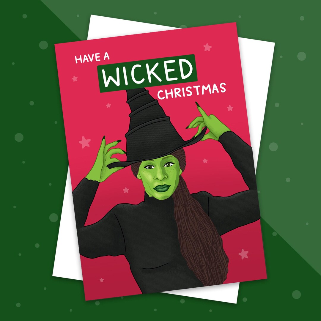 A6 Wicked Christmas - Etsy