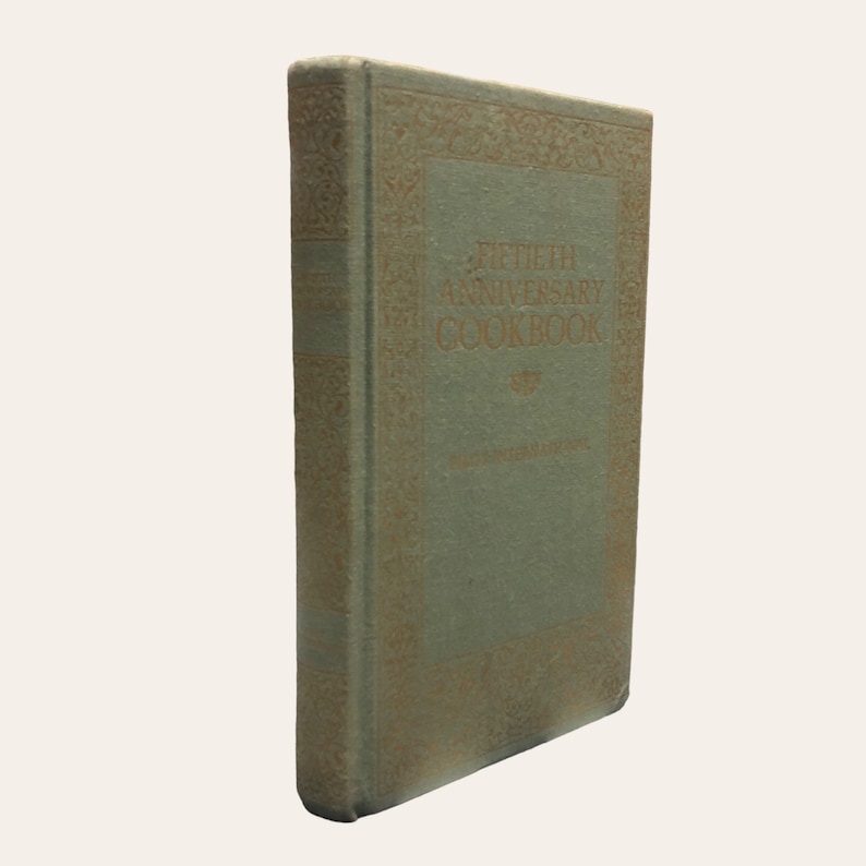Pilot International Fiftieth Anniversary Cookbook Hardcover Gilt ...