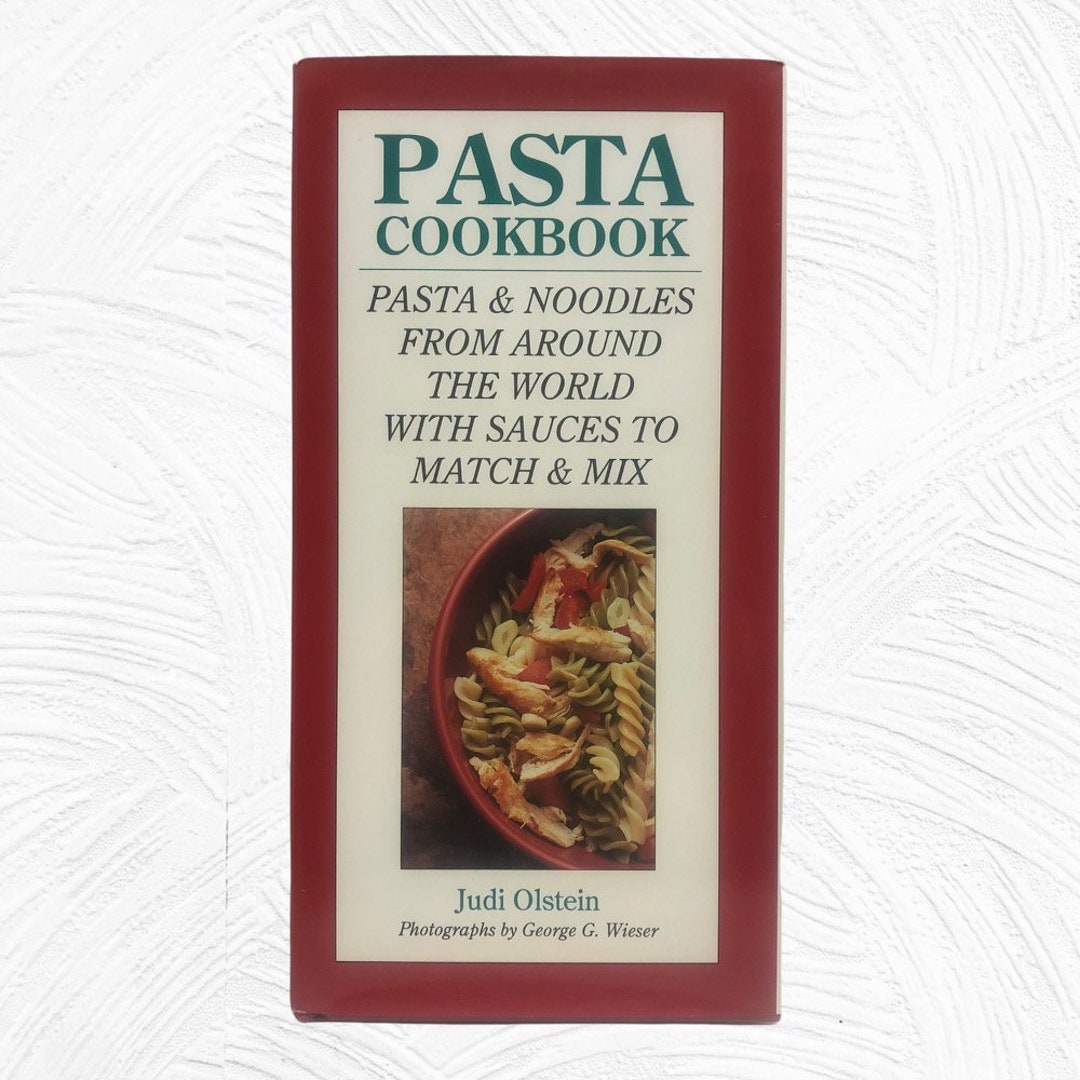 Pasta Cookbook From Around the World Hardcover Judi Olstein Printed in ...