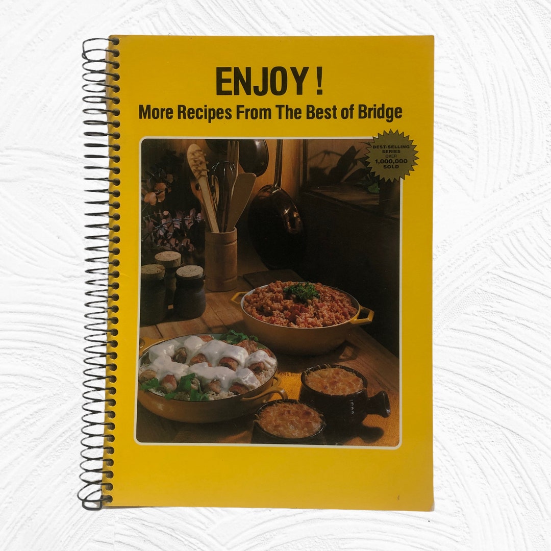 Best of Bridge Cookbook: Enjoy! Brunch, Buffets, Desserts, 1984 - Etsy