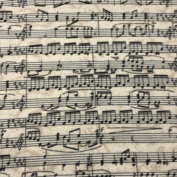 Music Fabric - Etsy