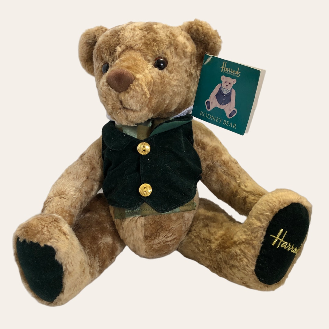 Harrods stuffed bear store