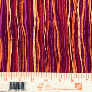 Serendipity Bright Wavy Spaghetti Lines Cotton Fabric Purple - Etsy
