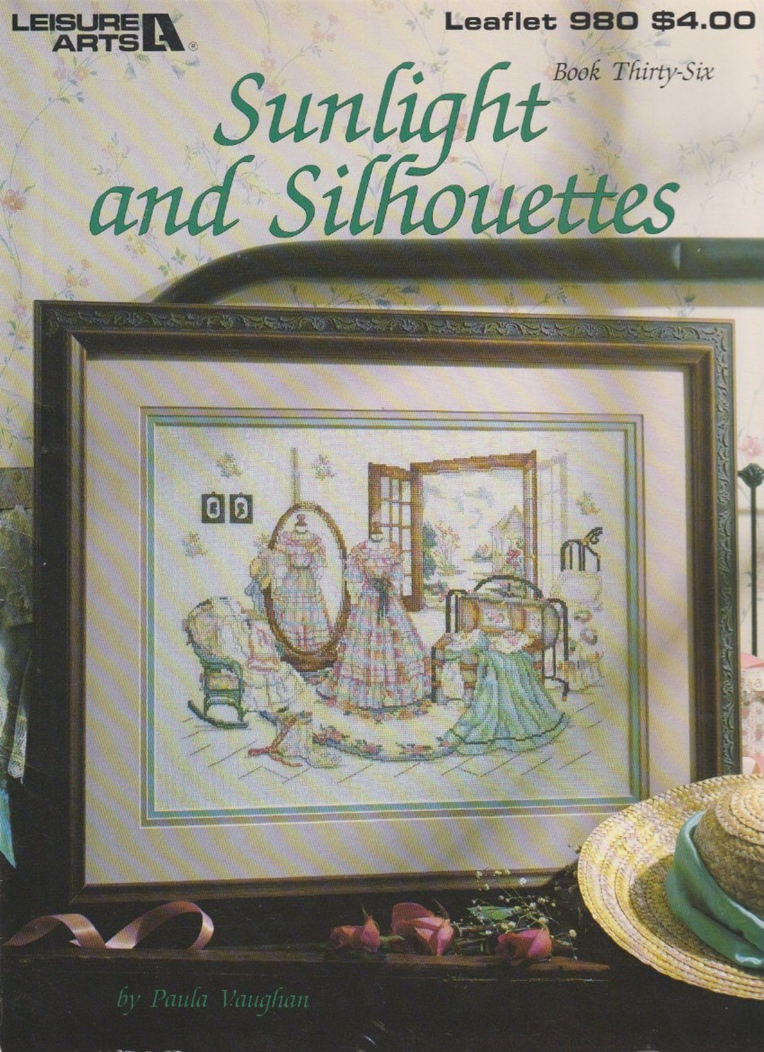 Sunlight and Silhouettes Victorian Dresses Cross Stitch Leaflet Leisure ...