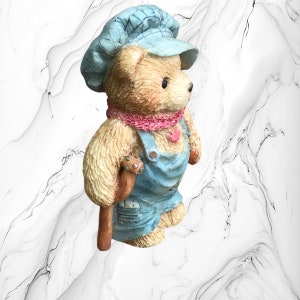 Cherished Teddies Tiny Ted-bear God Bless Us Everyone Boy Bear With ...