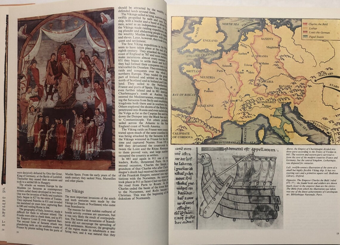 The Medieval and Renaissance World Hardcover Book History of Middle ...