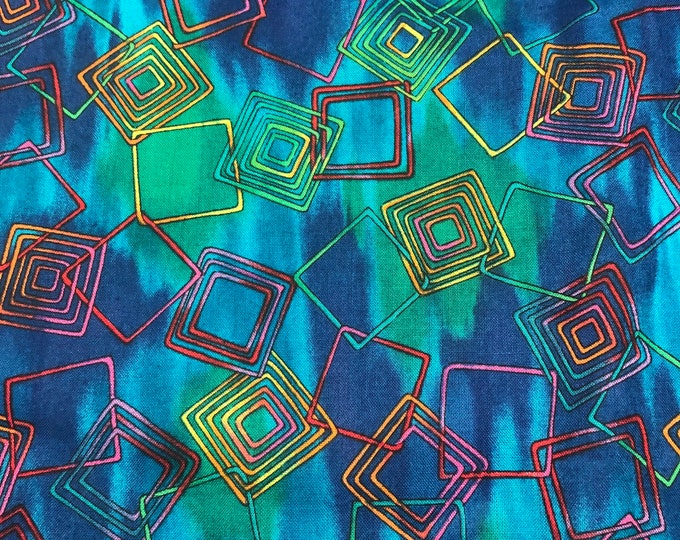 Sandy Gervais Cotton Fabric 76 Trombones Musical Instruments Blue on ...