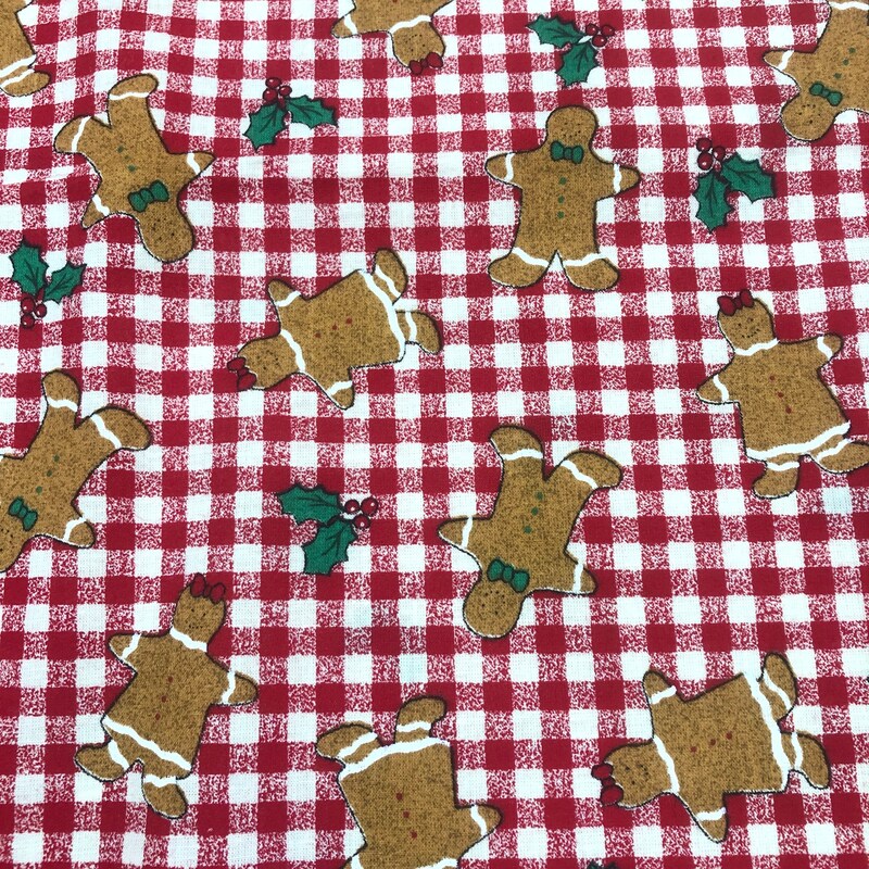 Gingerbread Fabric - Etsy
