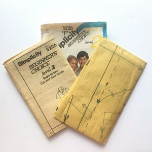 Misses and Mens Pullover Top Simplicity 5226 Pattern Beginners - Etsy