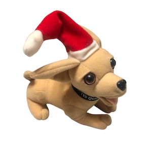 Gidget the Talking Taco Bell Chihuahua Dog “feliz Navidad" Vintage 90's ...