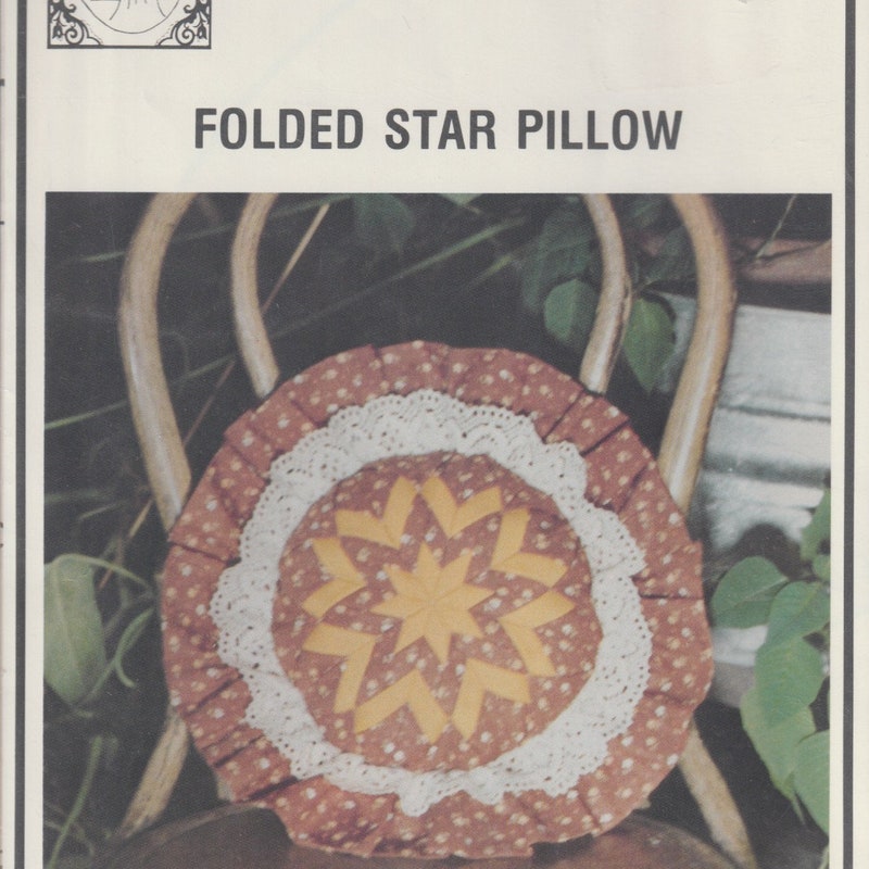 Folded Star Pattern Pillow - Etsy