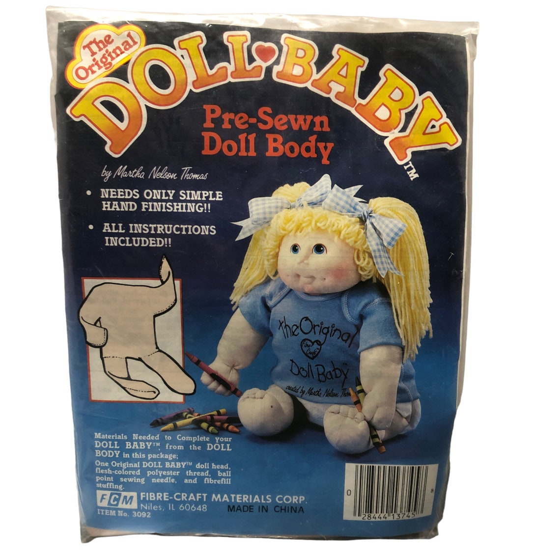 The Original Doll Baby™ Pre-sewn Doll Body for Soft Sculpted - Etsy