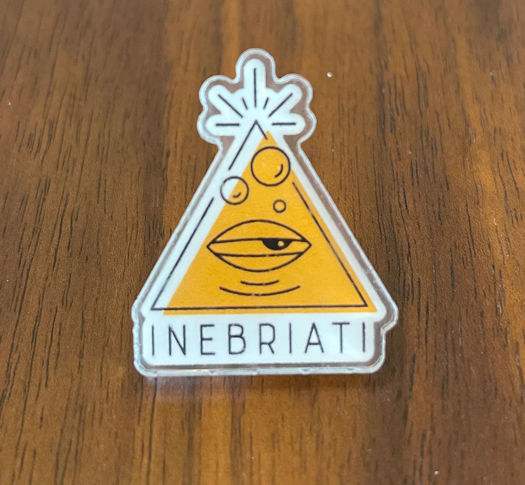 Inebriati 1" Pin - Etsy