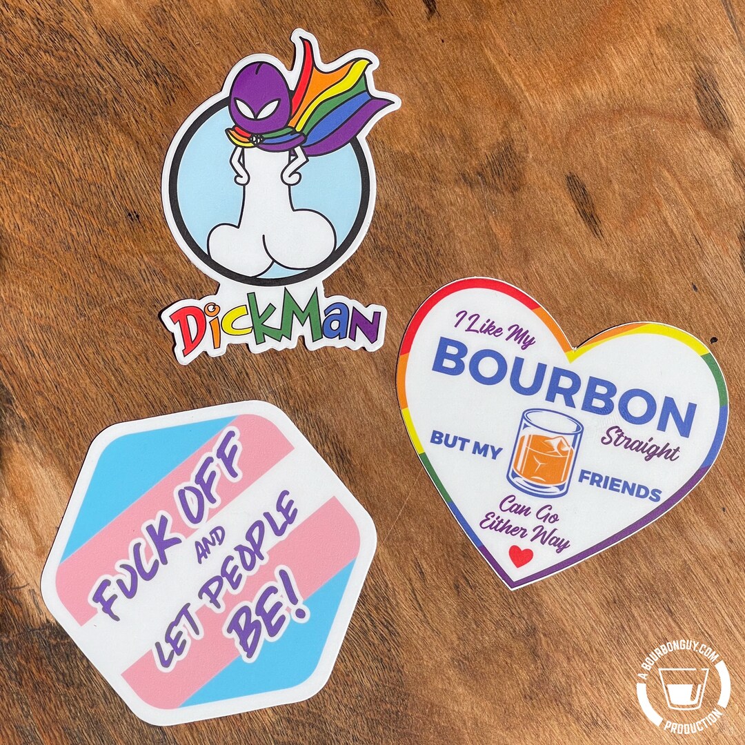 Pride Sticker Pack, 3 Stickers - Etsy