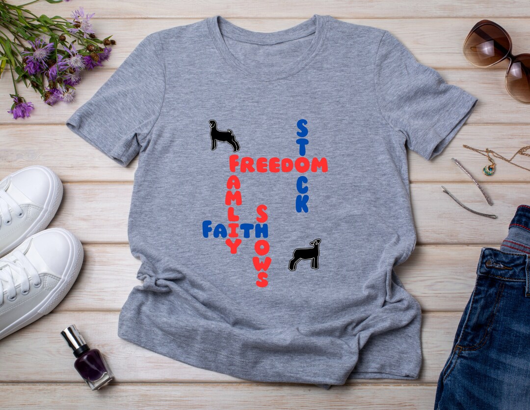Faith, Family, Freedom Livestock SVG - Etsy