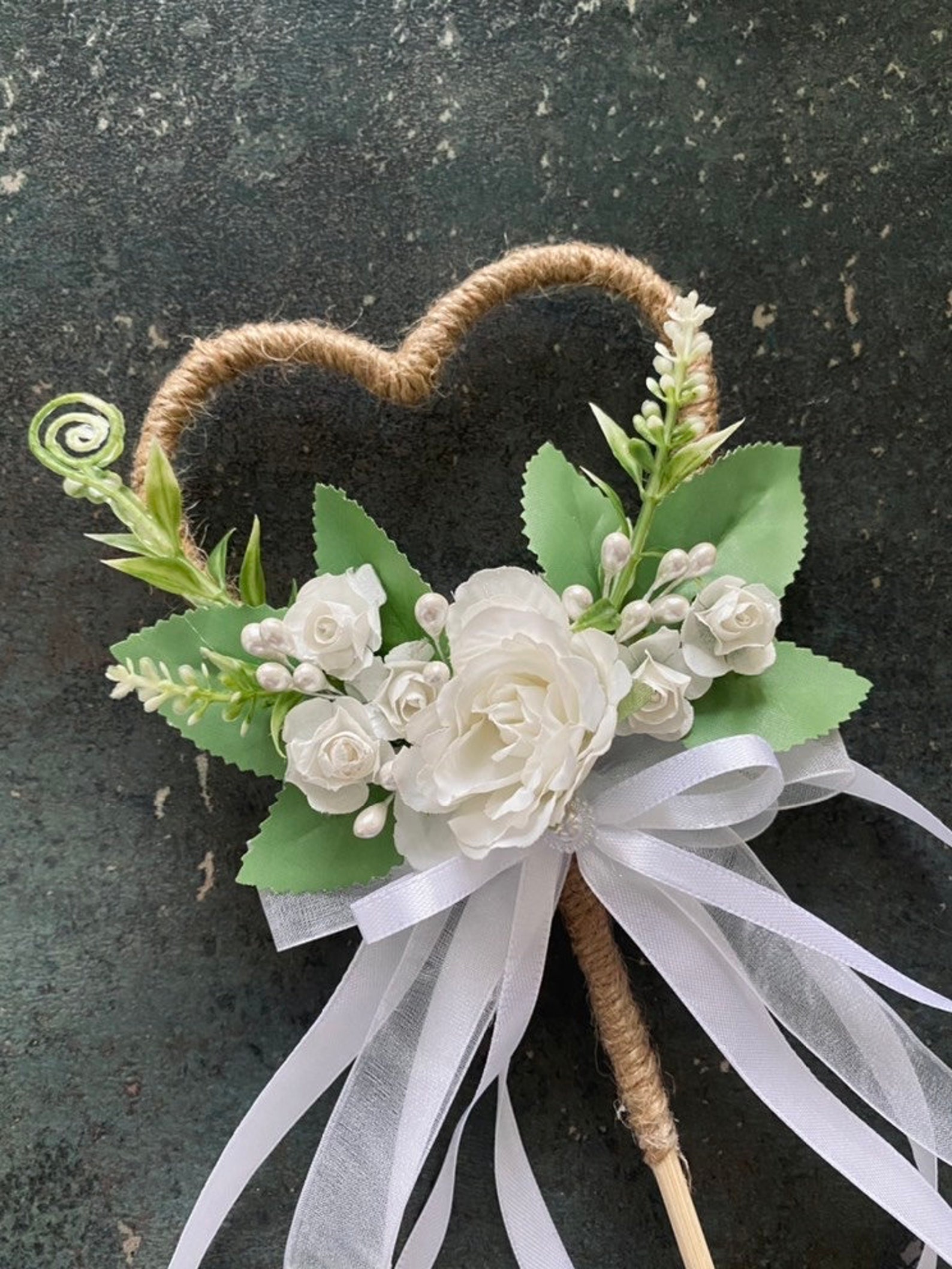 Flower Girl Wand Magic Wand Butterfly Wand Heart Wands Flower - Etsy