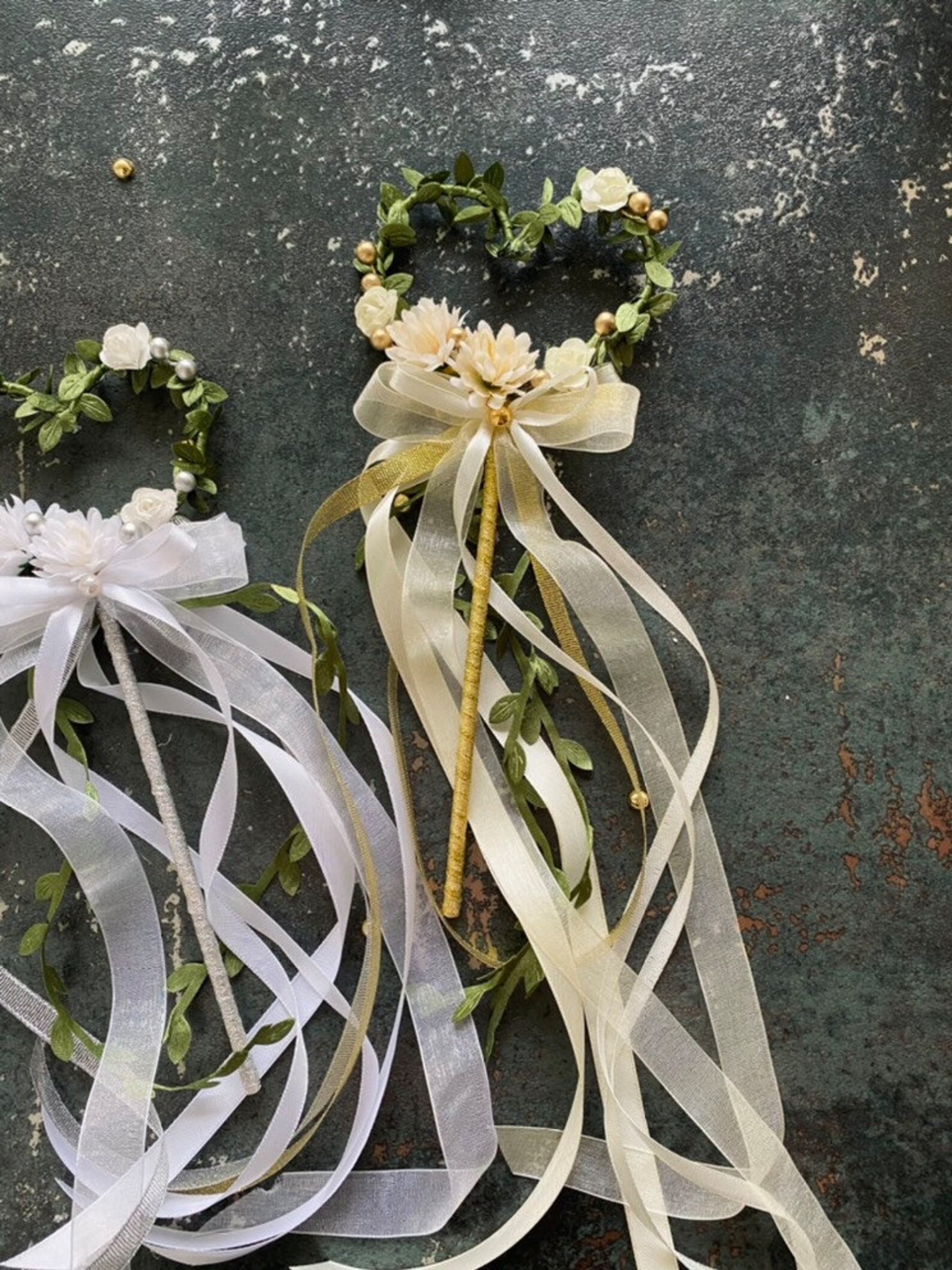 Flower Girl Wand Magic Wand Butterfly Wand Heart Wands Flower Wand ...