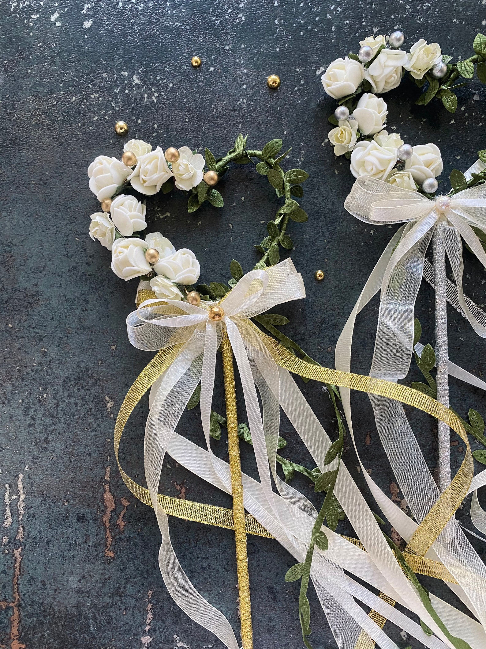 Flower Girl Wand Magic Wand Butterfly Wand Heart Wands Flower - Etsy