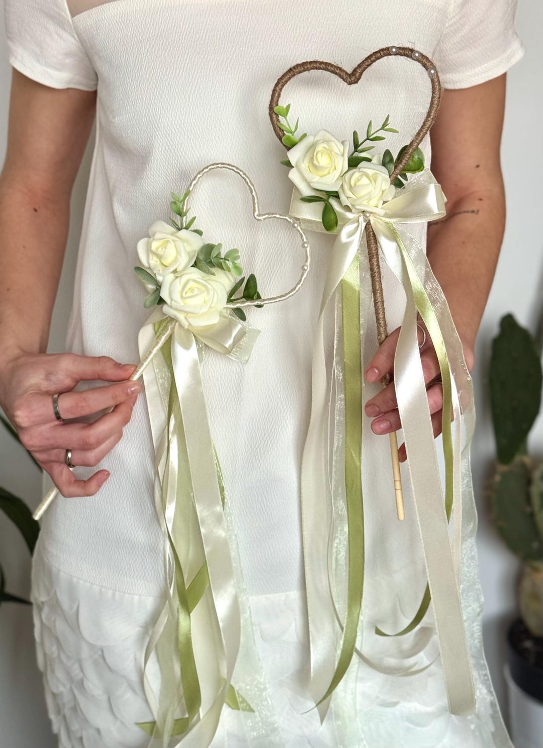 Flower Girl Wand Magic Wand Butterfly Wand Heart Wands Flower Wand ...