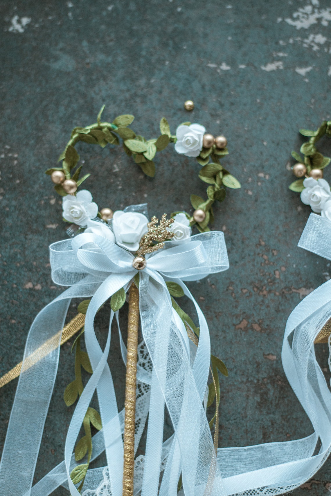 Flower Girl Wand Magic Wand Butterfly Wand Heart Wands Flower - Etsy